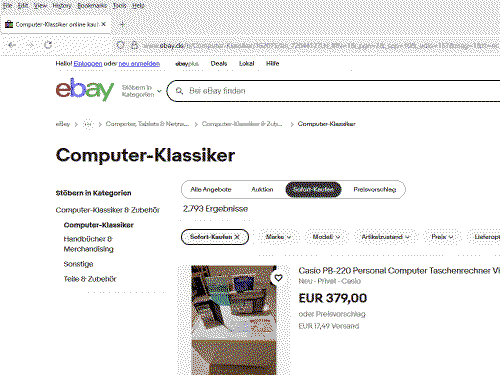 Computer-Klassiker | Retrocomp.si